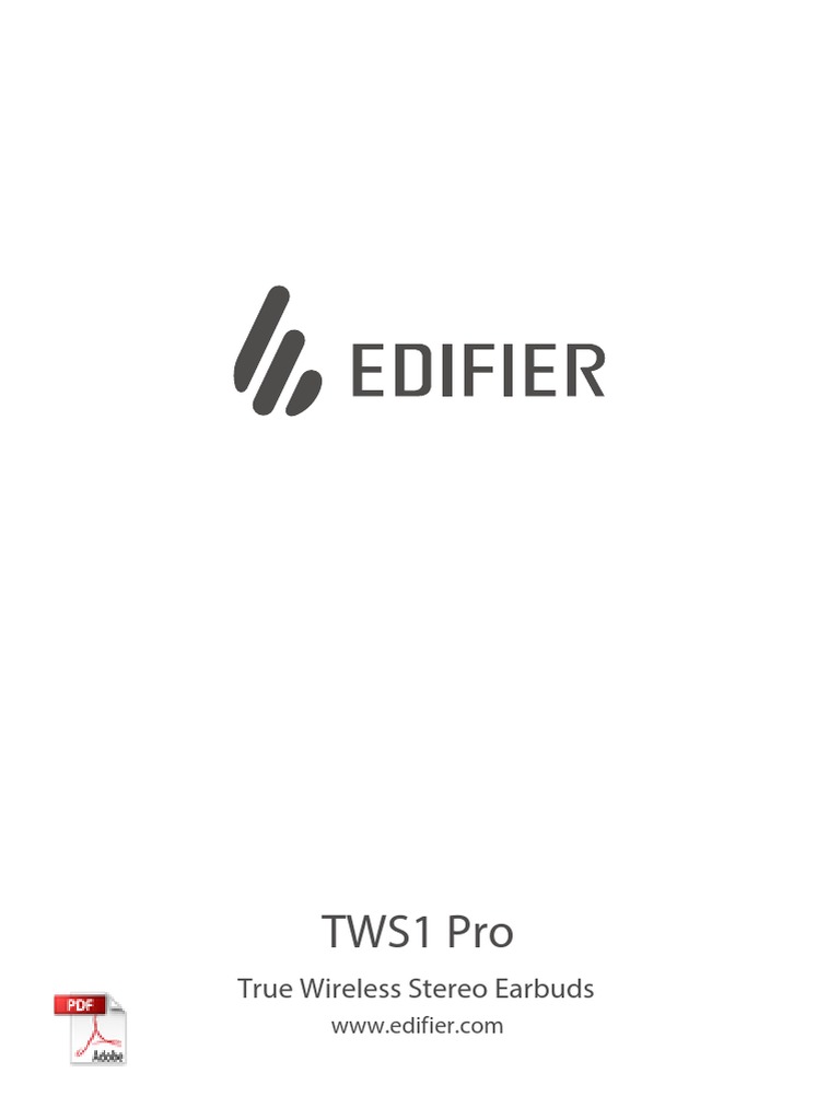 Ifier TWS1 Pro - Optim PDF | PDF | Headphones | Rechargeable Battery Ifier TWS1 Pro - Optim PDF | PDF | Headphones | Rechargeable Battery