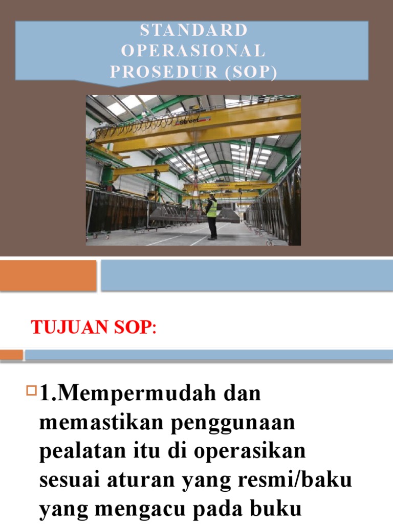 SOP Crane | PDF