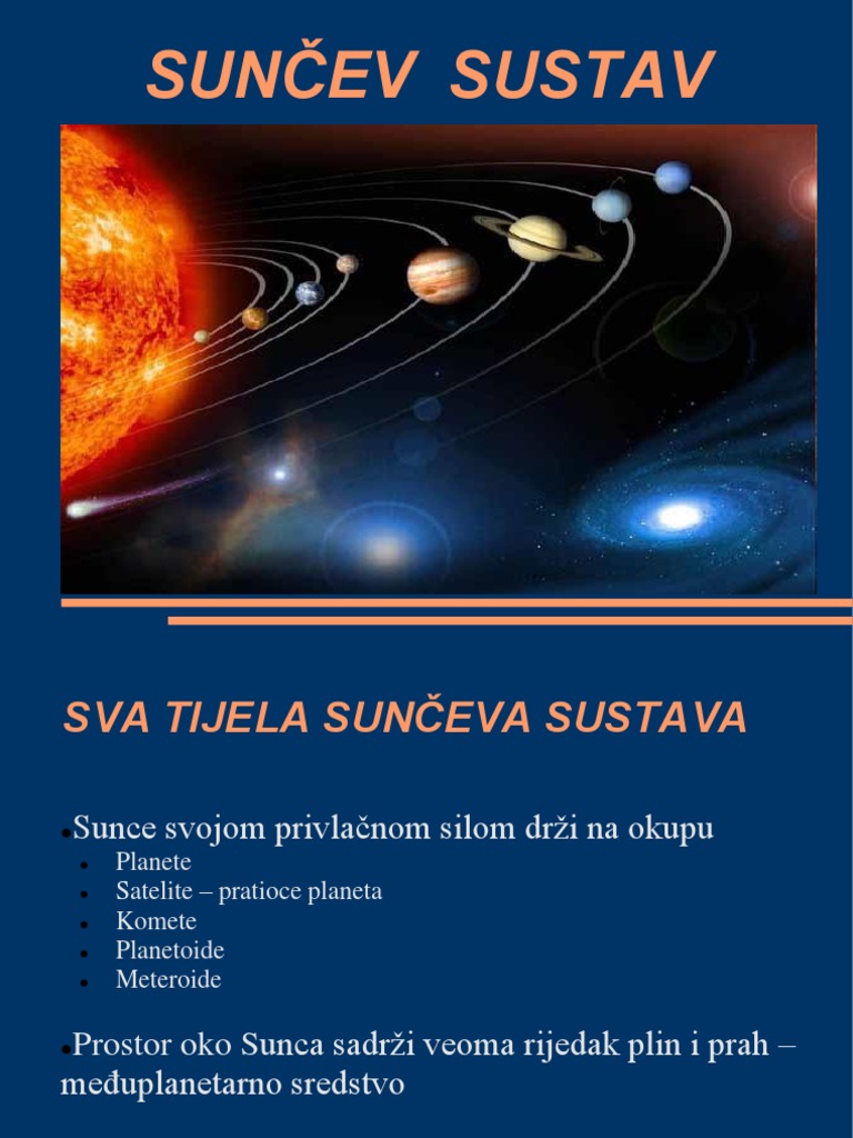 Suncev sustav.pdf | PDF