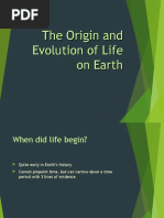 Origin of Life PPT | PDF