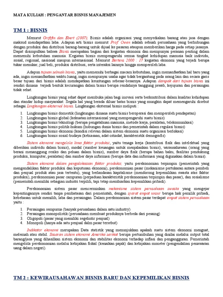 MATERI PBM Done | PDF