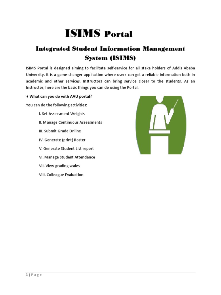 AAU Portal Guide: Manage Grades & Attendance Online | PDF | Login ...