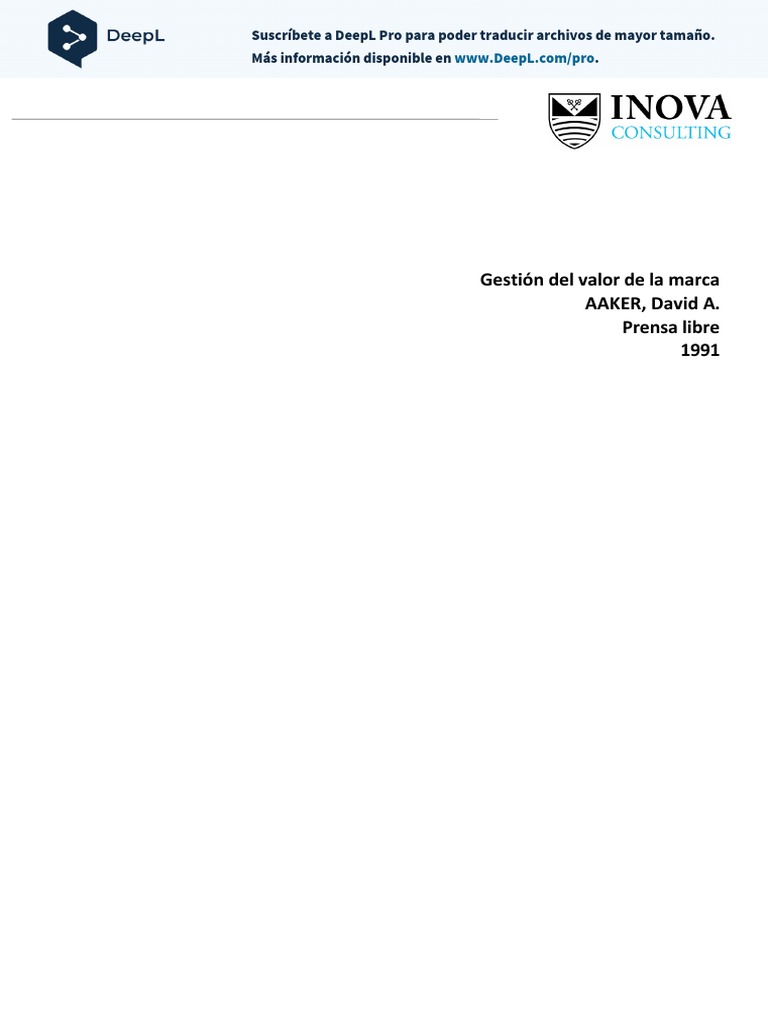 Managing Brand Equity By David Aaker Es Pdf Pdf Marca Marketing