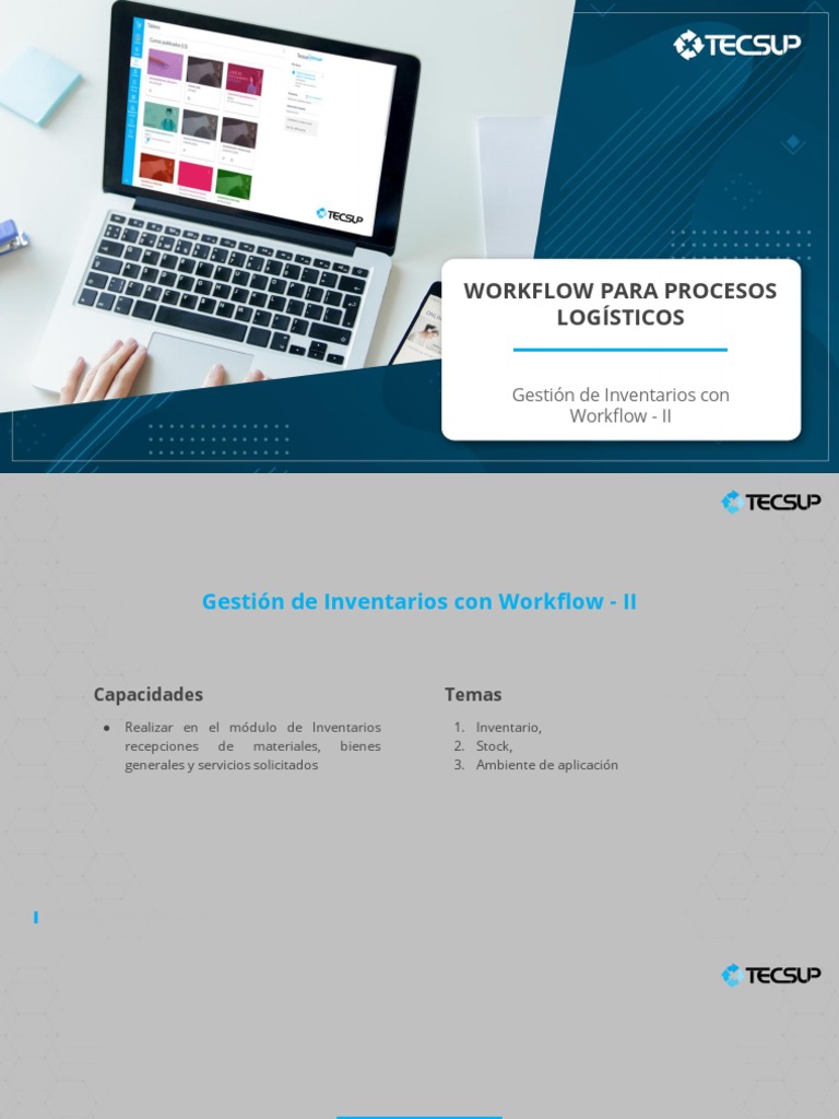 Semana 6 - Gestión de Inventarios con Workflow - II (1) | PDF | Software de la aplicacion ...