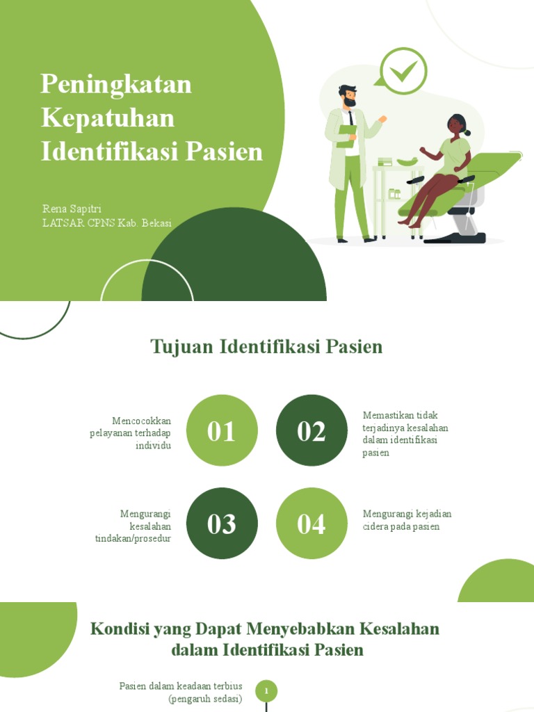 Kepatuhan Identifikasi Pasien | PDF | Sains & Matematika
