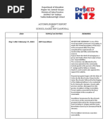 GSP Action Plan 2024-2025 | PDF | Cognition | Behavior Modification