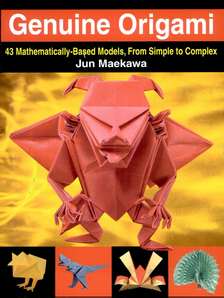 Jun Maekawa - Genuine Origami | PDF