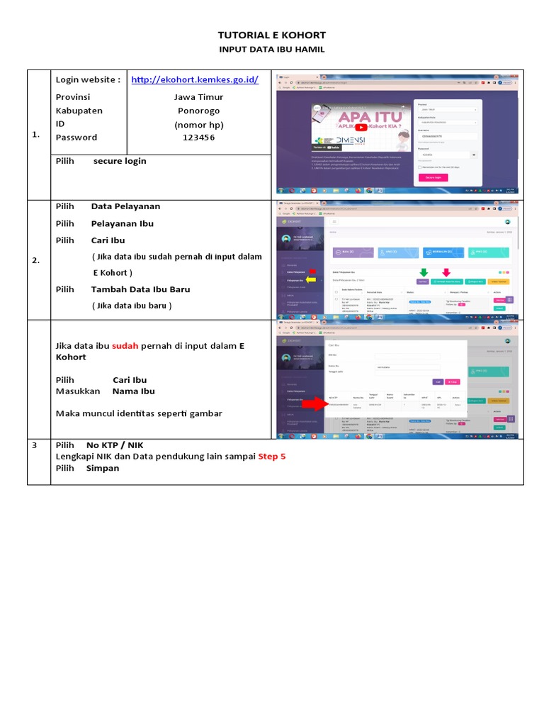 Tutorial e Kohort | PDF