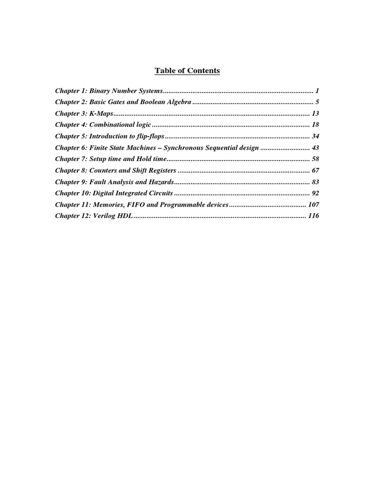Digital Logic Design | Download Free PDF | Logic Gate | Electronics