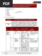 1 - SESION Del Folklore | PDF | Folklore | Evaluación