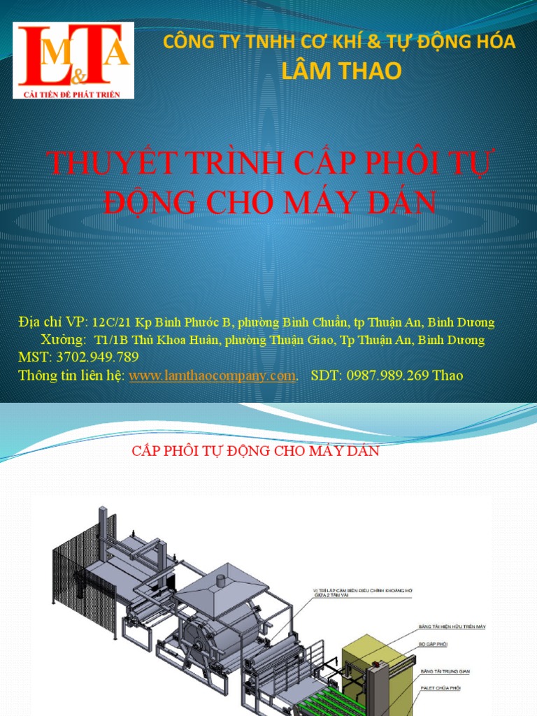 Thuyet Trinh May Cap Phoi Tu Dong | PDF