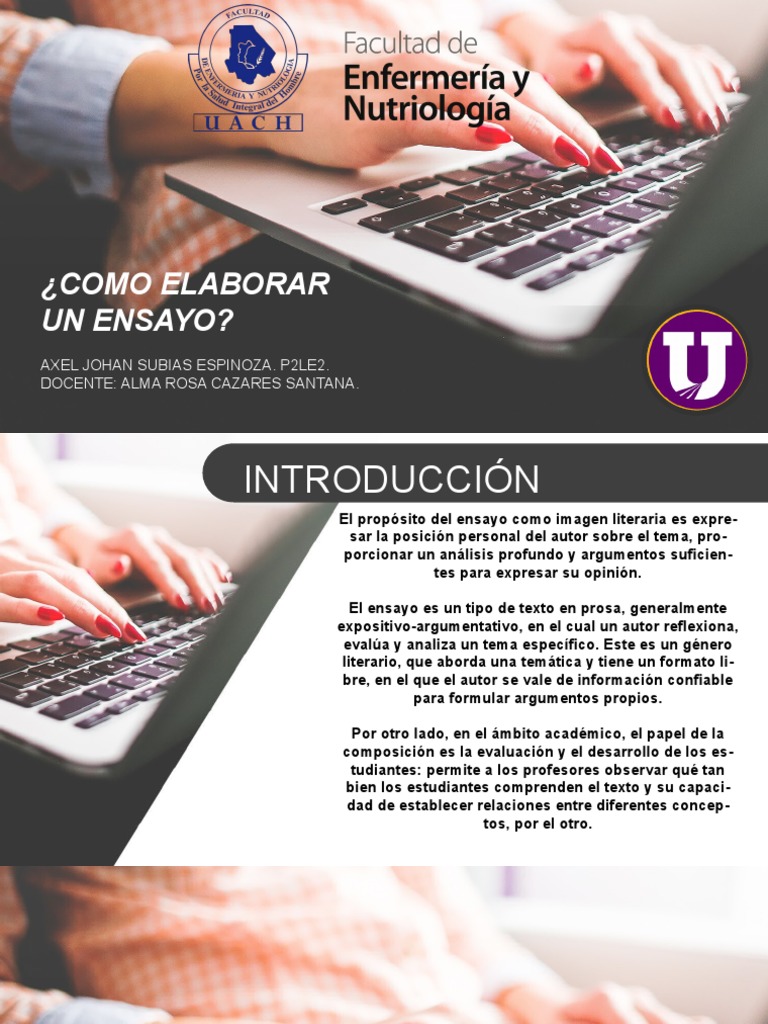 Como Elaborar Un Ensayo | PDF