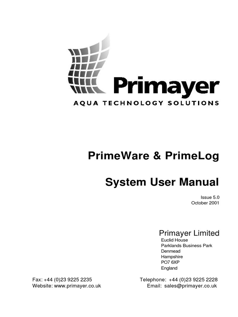 Prime Ware | Download Free PDF | Installation (Computer Programs ...