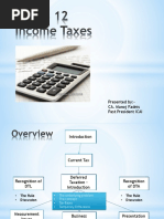 IAS 12 - Income Taxes - Measurement - Permanent Differences | PDF