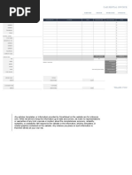 Daily Driver Route Sheet Template | PDF
