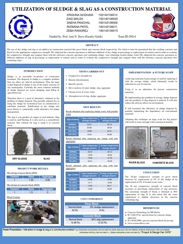 BLOCK Poster | Download Free PDF | Concrete | Construction Aggregate