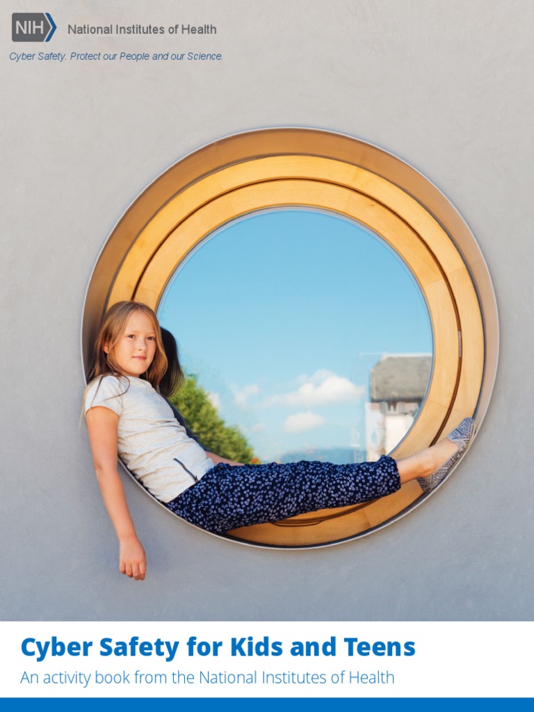 NIH Cyber Safety For Kids Activity Book | PDF | Online And Offline ...