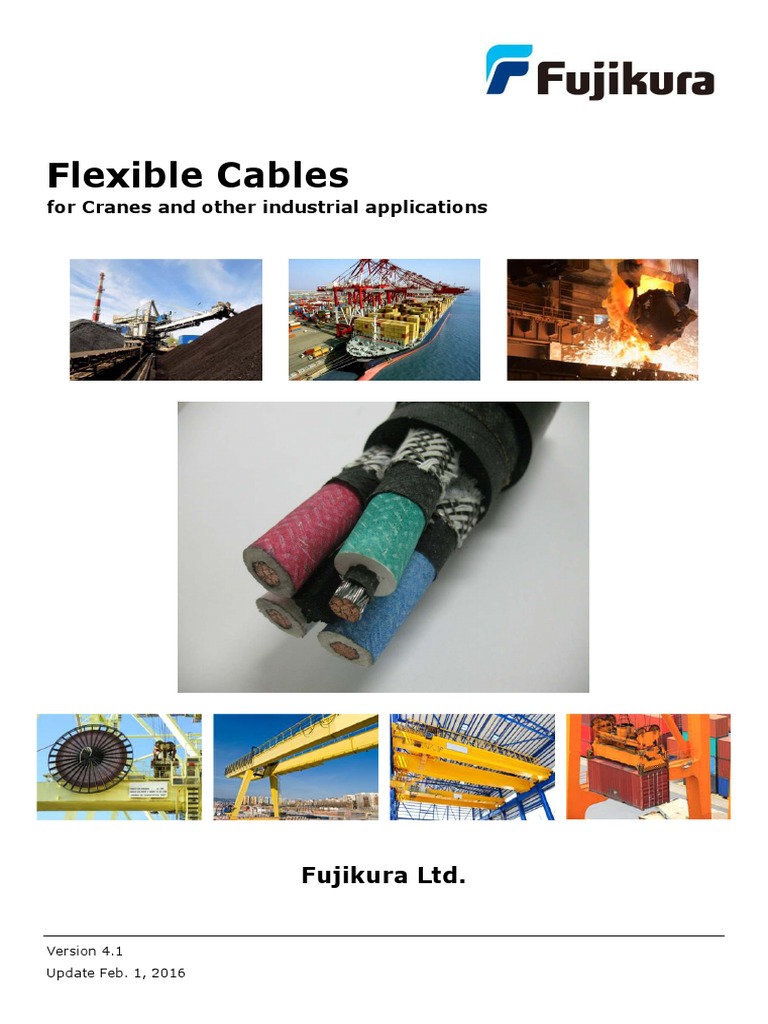 Flexible Cables for Industrial Cranes | PDF | Electrical Resistance And ...