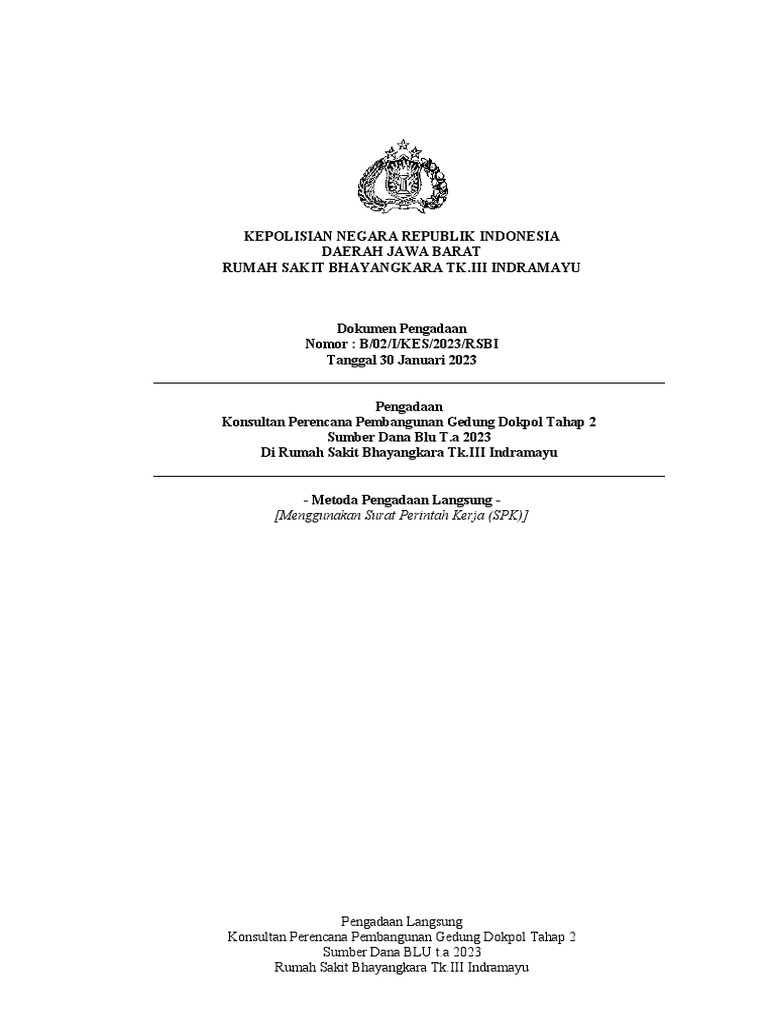 3 Dokpil Dokpol Tahap 2 Rsbi 2023 Pdf