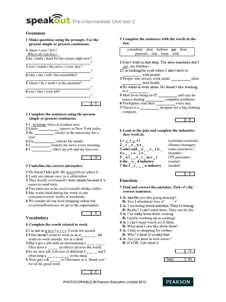 Pre Unit 2 PDF | PDF