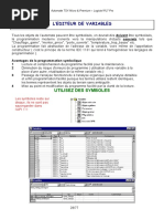Notice d'utilisation du logiciel PL7-PRO | PDF | Entrée/Sortie ...