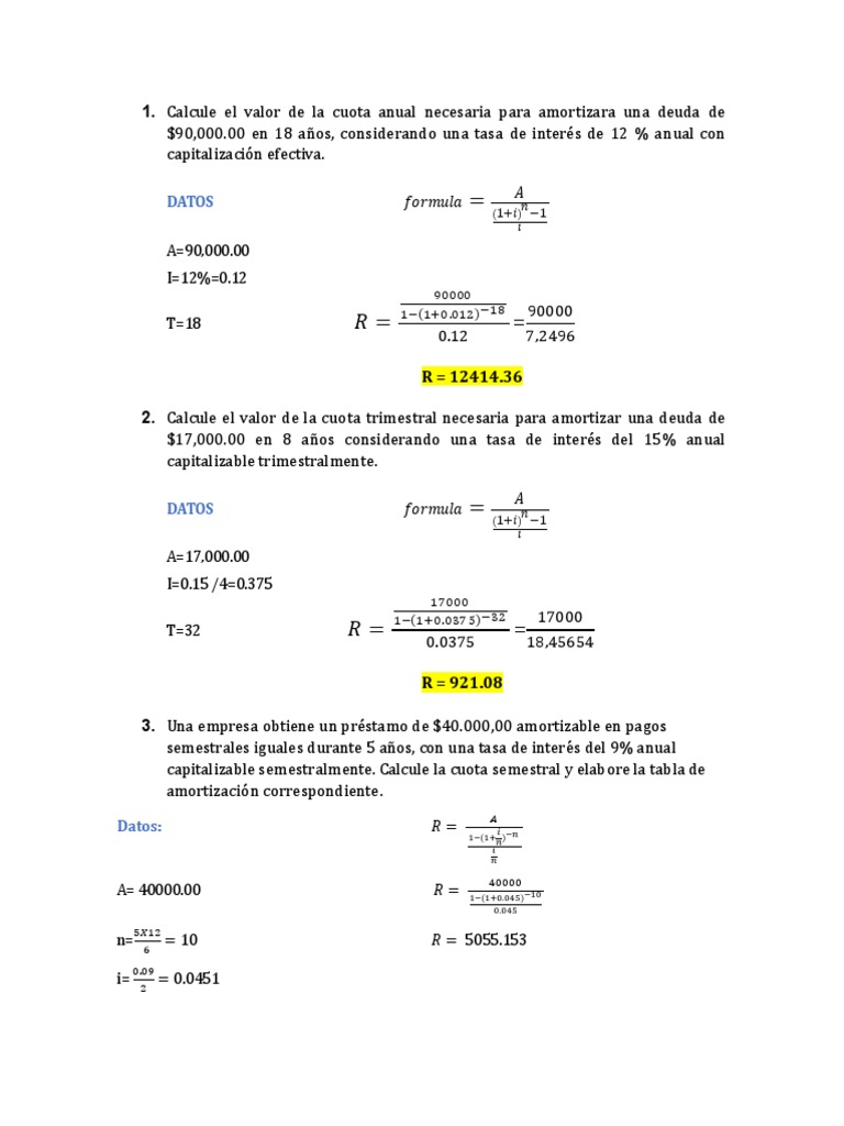 Ejercicios Ie | Descargar gratis PDF | Interés | Economias