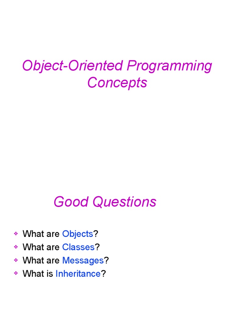 Oop 2023 | PDF | Method (Computer Programming) | Inheritance (Object Oriented Programming)