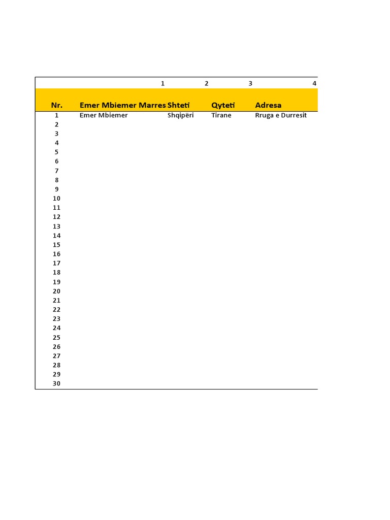 Adex Import Format Al | PDF