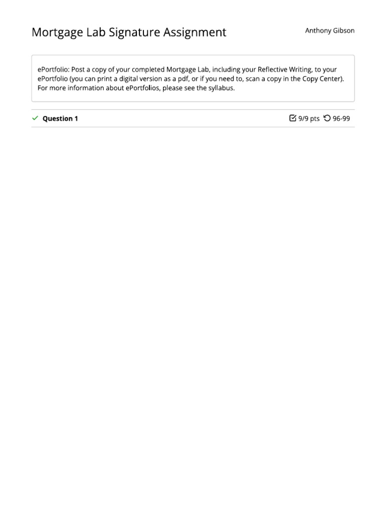 Signature Mortgage | PDF