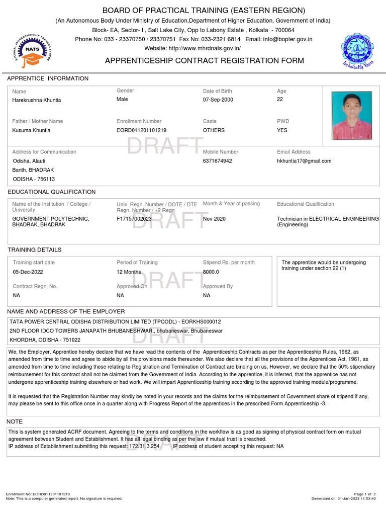 ACRF | PDF | Apprenticeship | Employment