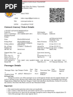 Apsrtc Ticket | PDF | Ticket (Admission) | Fare