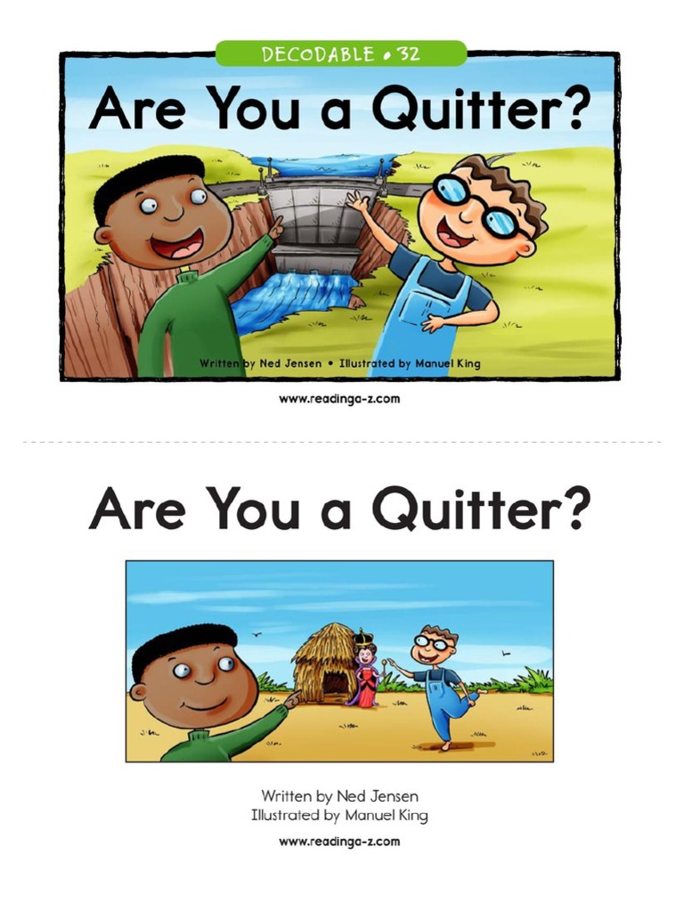 Are You A Quitter | PDF