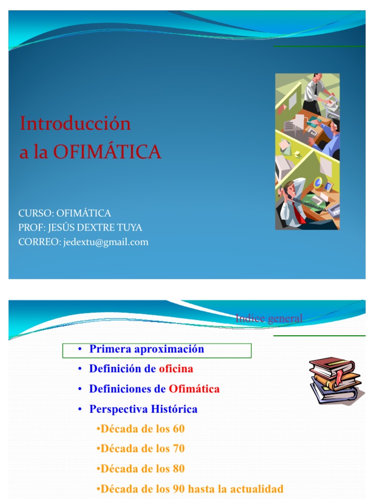 Introduccion Ofimatica | PDF | Informática | Información