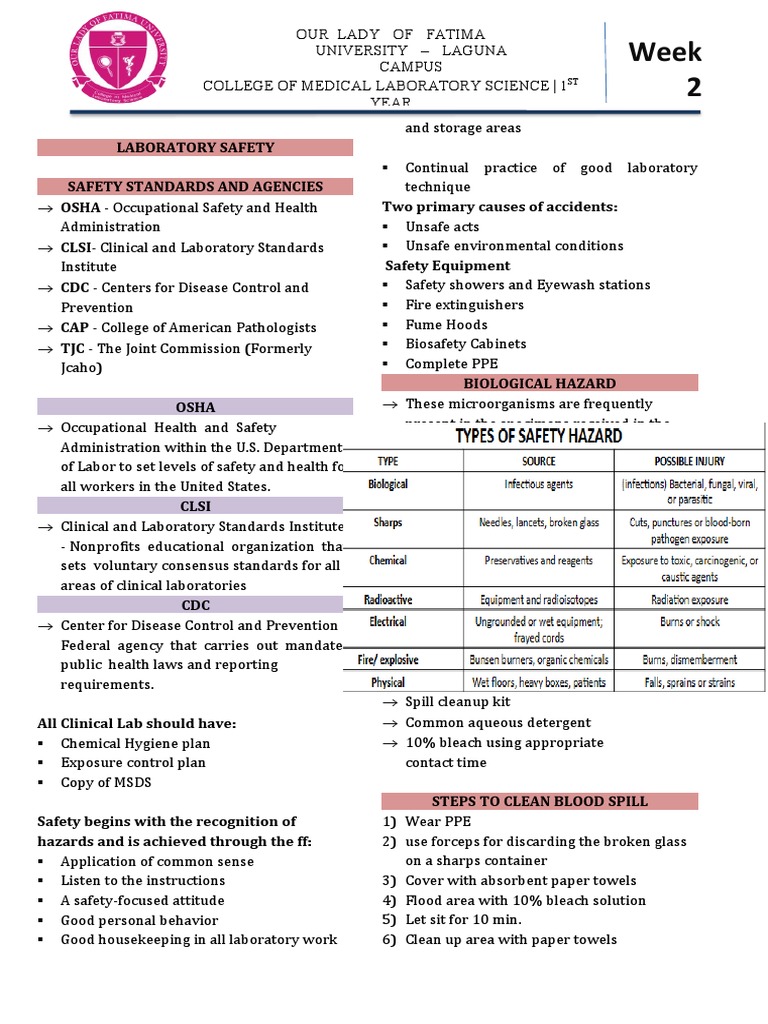 Laboratory Safety Standards Overview | PDF | Personal Protective Equipment | Laboratories