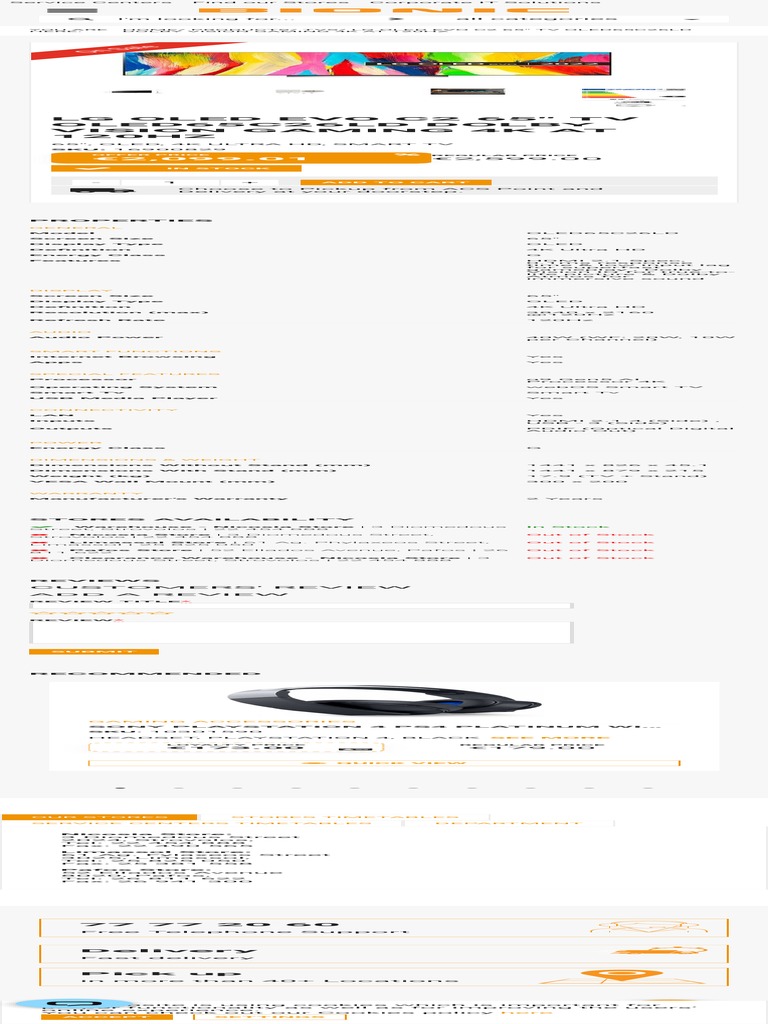 Bionic Online Computers Store Cyprus - Httpsbi | PDF | Hdmi | Oled