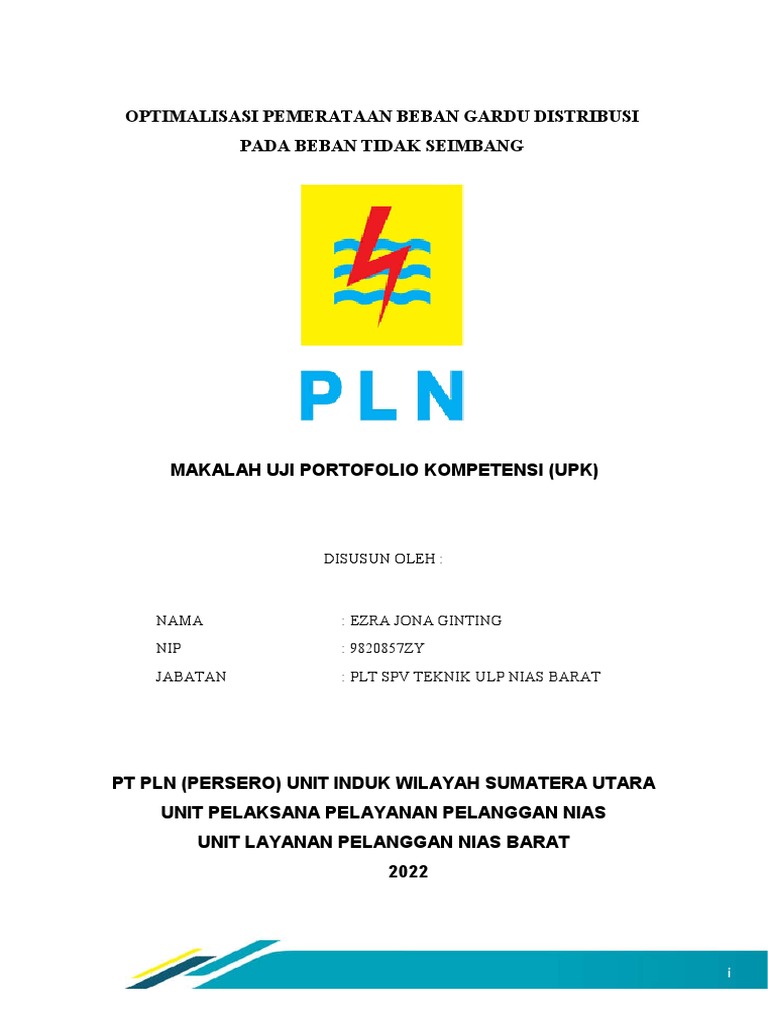 Ezra Jona Ginting Upk PDF | PDF