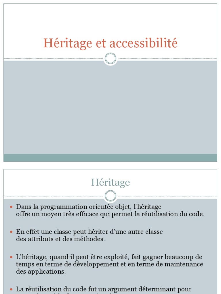 Cours 6 JAVA 2022 PDF | PDF | Classe (informatique) | Interface (Informatique)