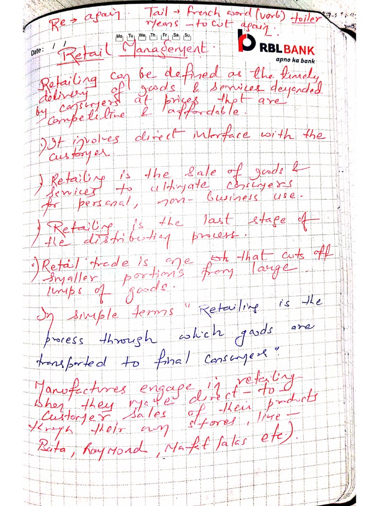 Retail Management | PDF