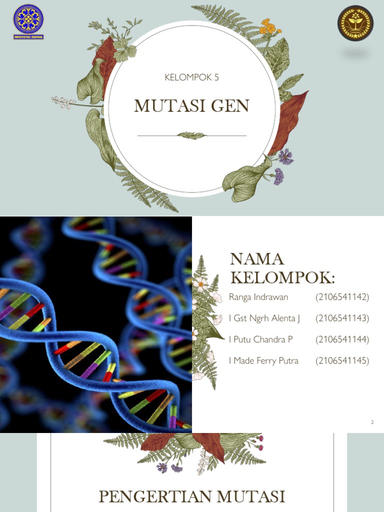 Mutasi Gen | PDF