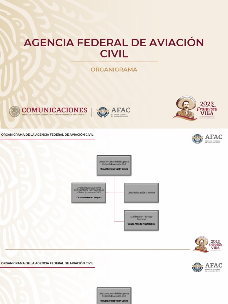 Organigrama AFAC 2024 | PDF | Operación del vehículo | Accidentes e ...