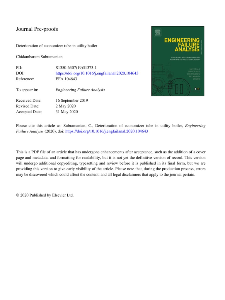 ECONOMIZER | PDF | Corrosion | Boiler