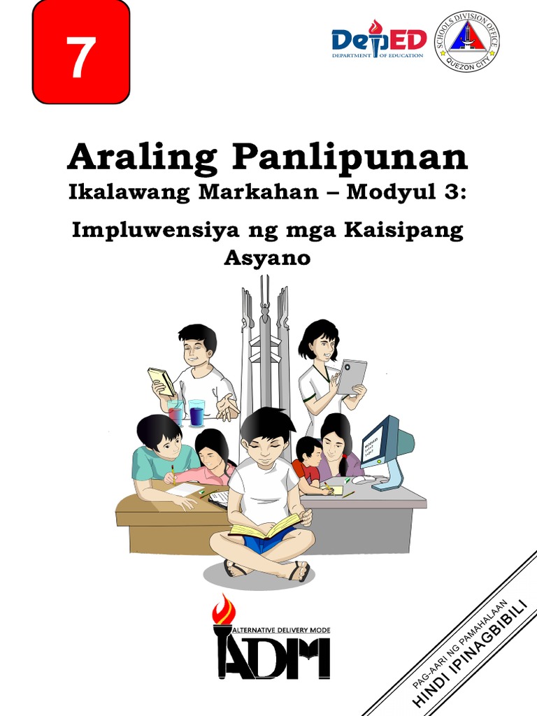 AP 7 - Q2 - Module 3 - Kaisipang Asyano - v3 | PDF