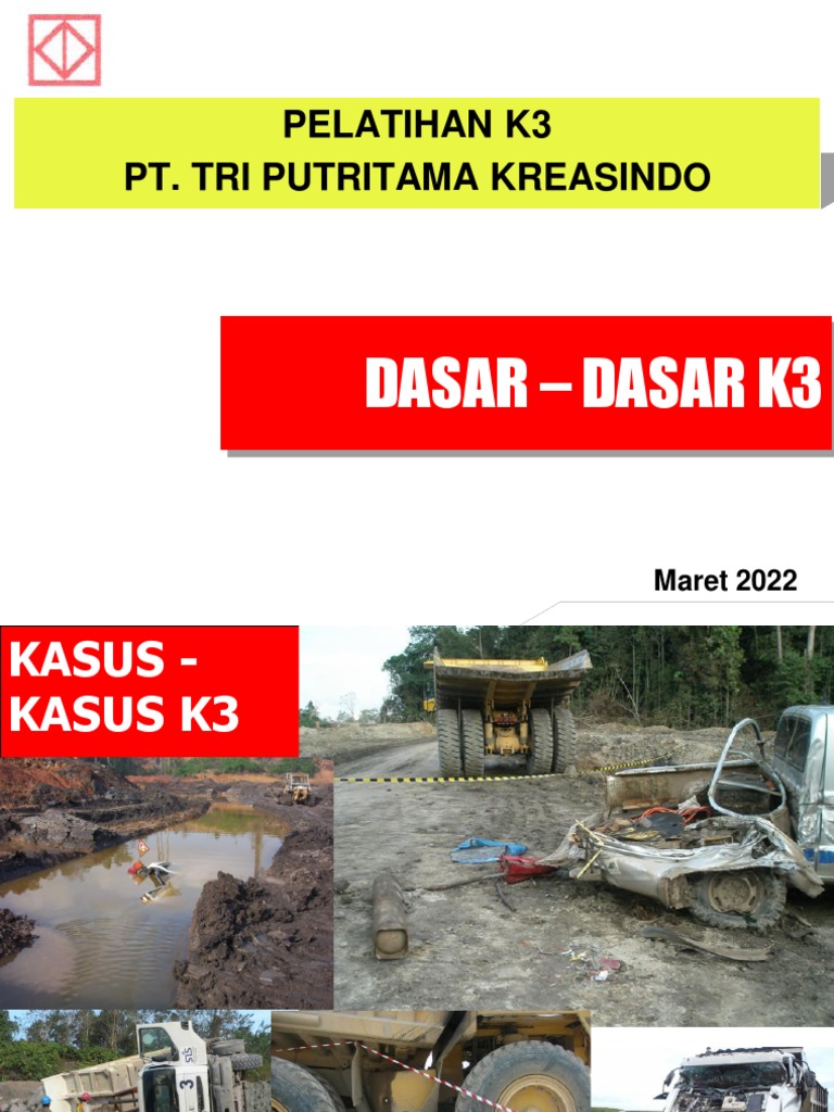 Pelatihan Dasar K3 untuk Keselamatan Kerja | PDF