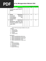 Contoh Metode AKPL Dan USG | PDF