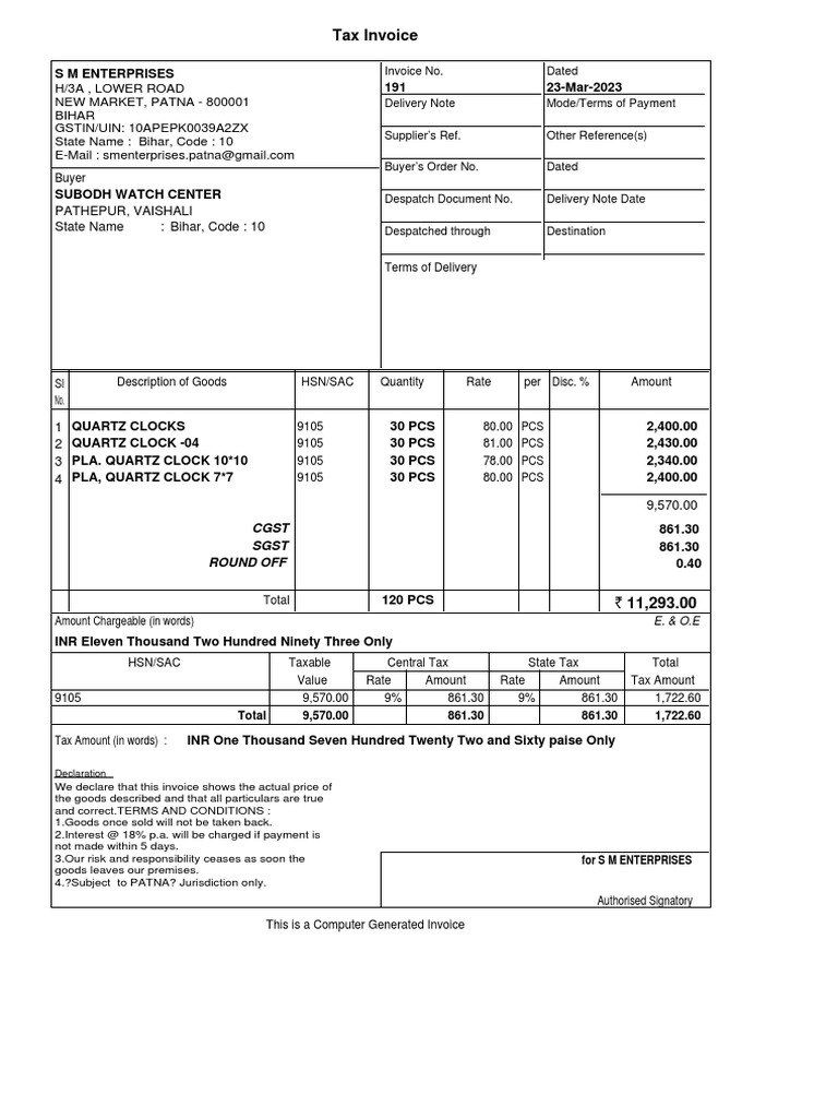 Accounting Voucher | PDF | Taxes | Invoice