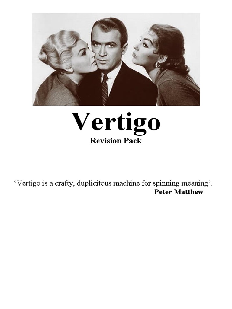 Vertigo Revision 2018 Final 2 | PDF | Alfred Hitchcock