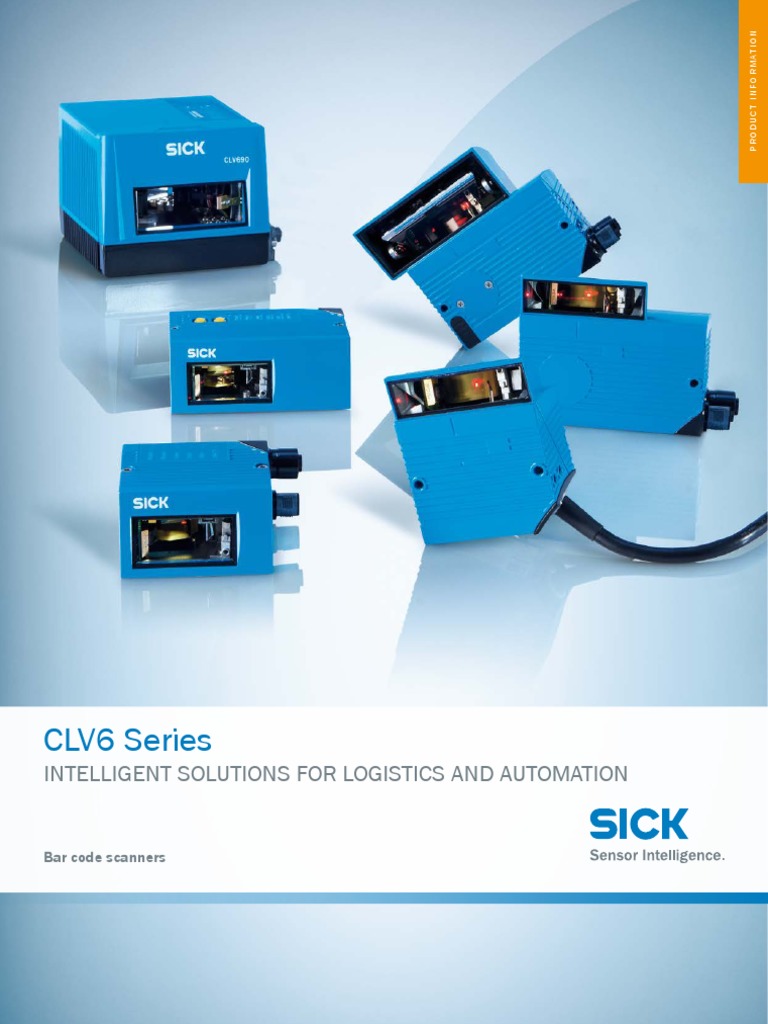 Sick CLV65 Catalog - PDF Room PDF | PDF | Image Scanner | Barcode