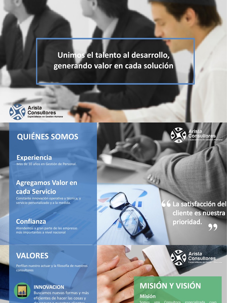 Brochure-de-Servicios-Arista-2018 | PDF | Psicología industrial y ...