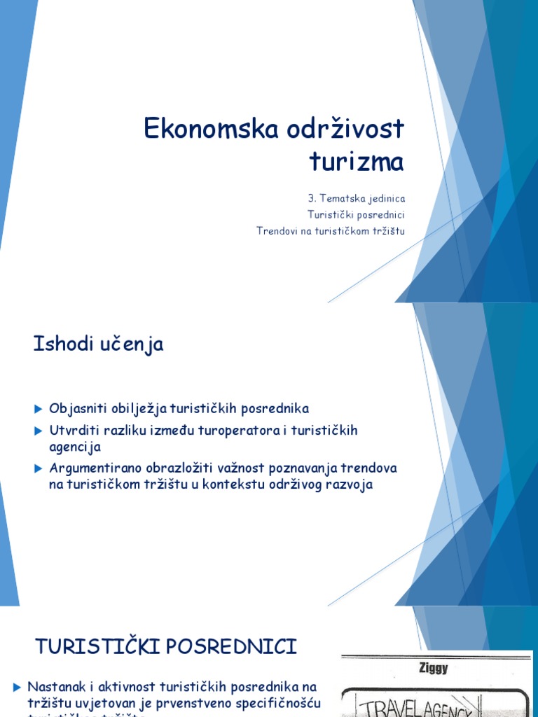 Turistički Posrednici | PDF