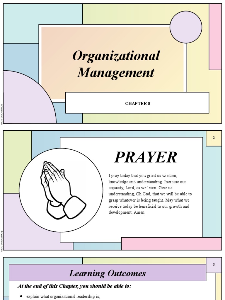 Chapter 8 - ORGANIZATIONAL LEADERSHIP | PDF | Leadership | Servant ...